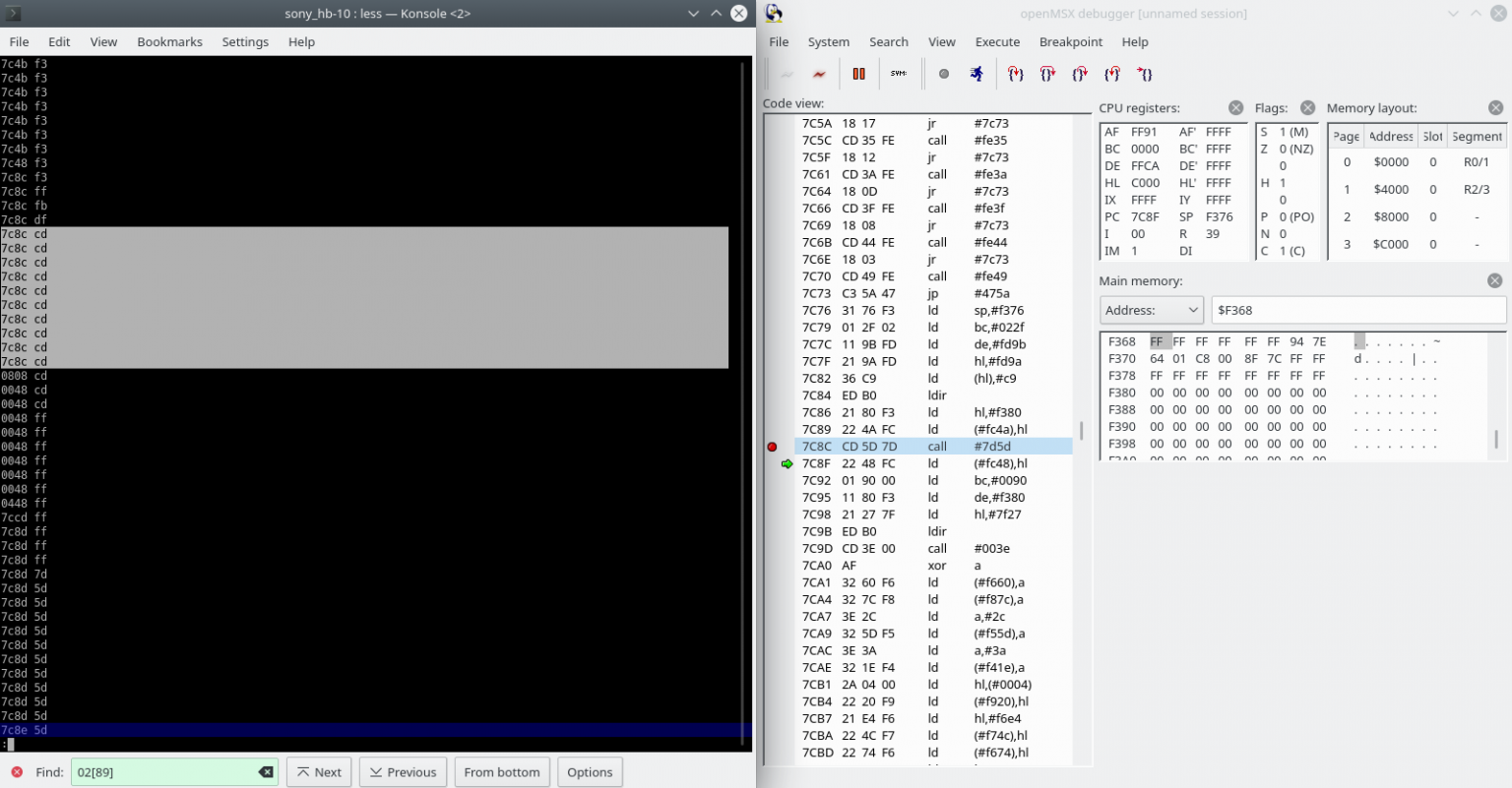 Sony HB-10 MSX repair using a Raspberry Pi Pico-powered breadboard ...