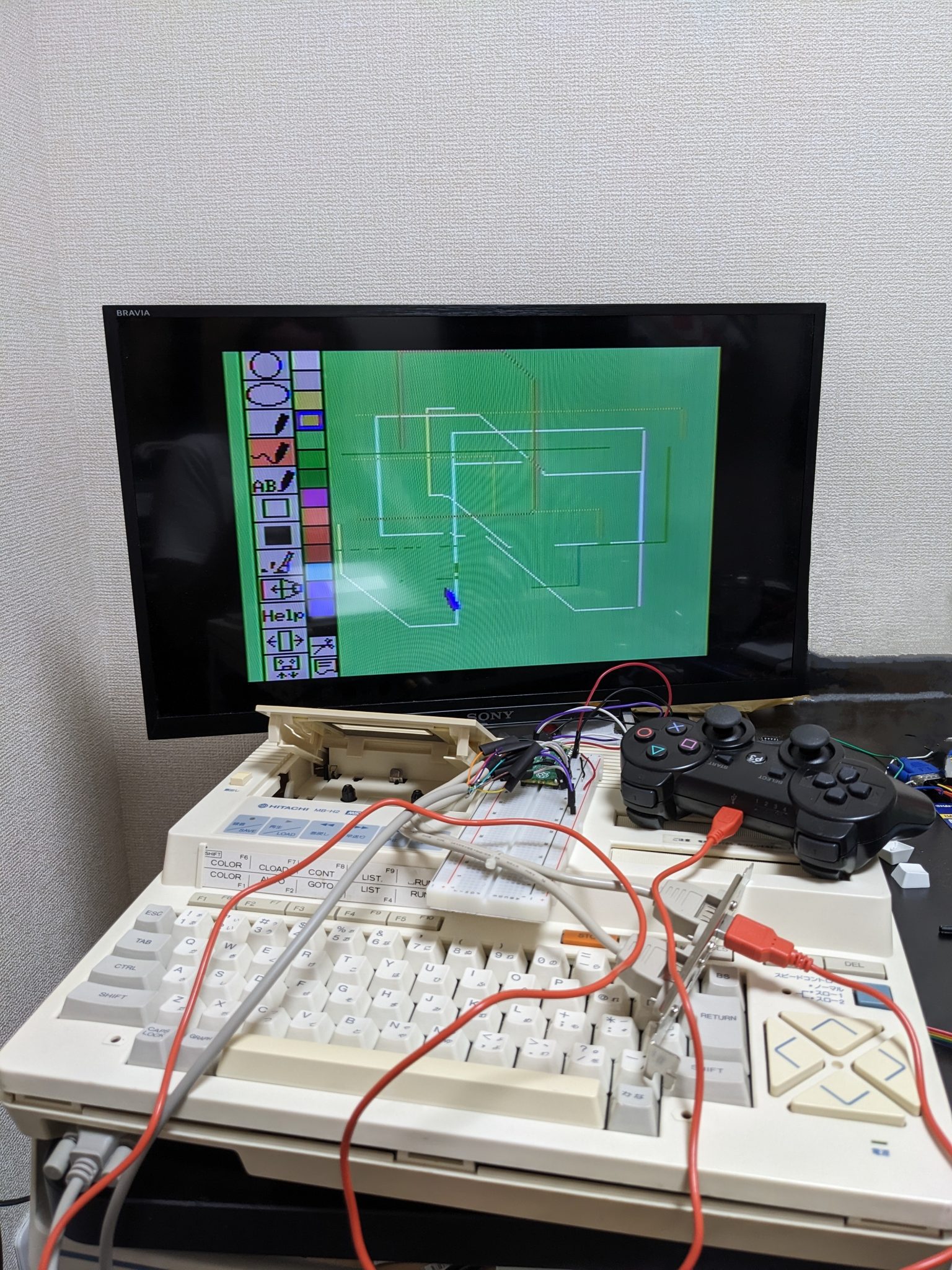 Using a USB-HID game controller on the MSX, using a Raspberry Pi Pico ...
